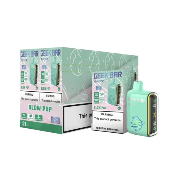 GEEK BAR PULSE 15000 Disposable Vape 15K Puffs 24ML | geekvapor