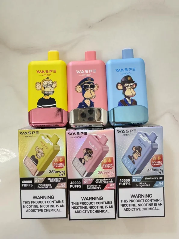Waspe 40k Disposable Vape | Puff 40k | WASPE FIHP 40000 | geekvapor